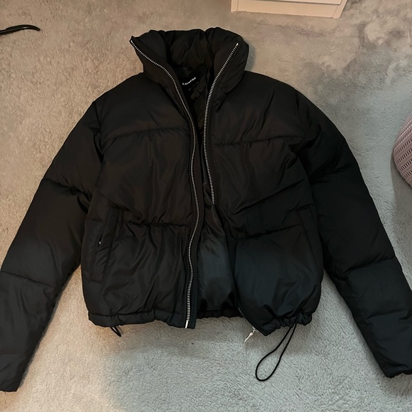 Express | Jackets & Coats | Black Xtra Small Express Puffer Jacket ...